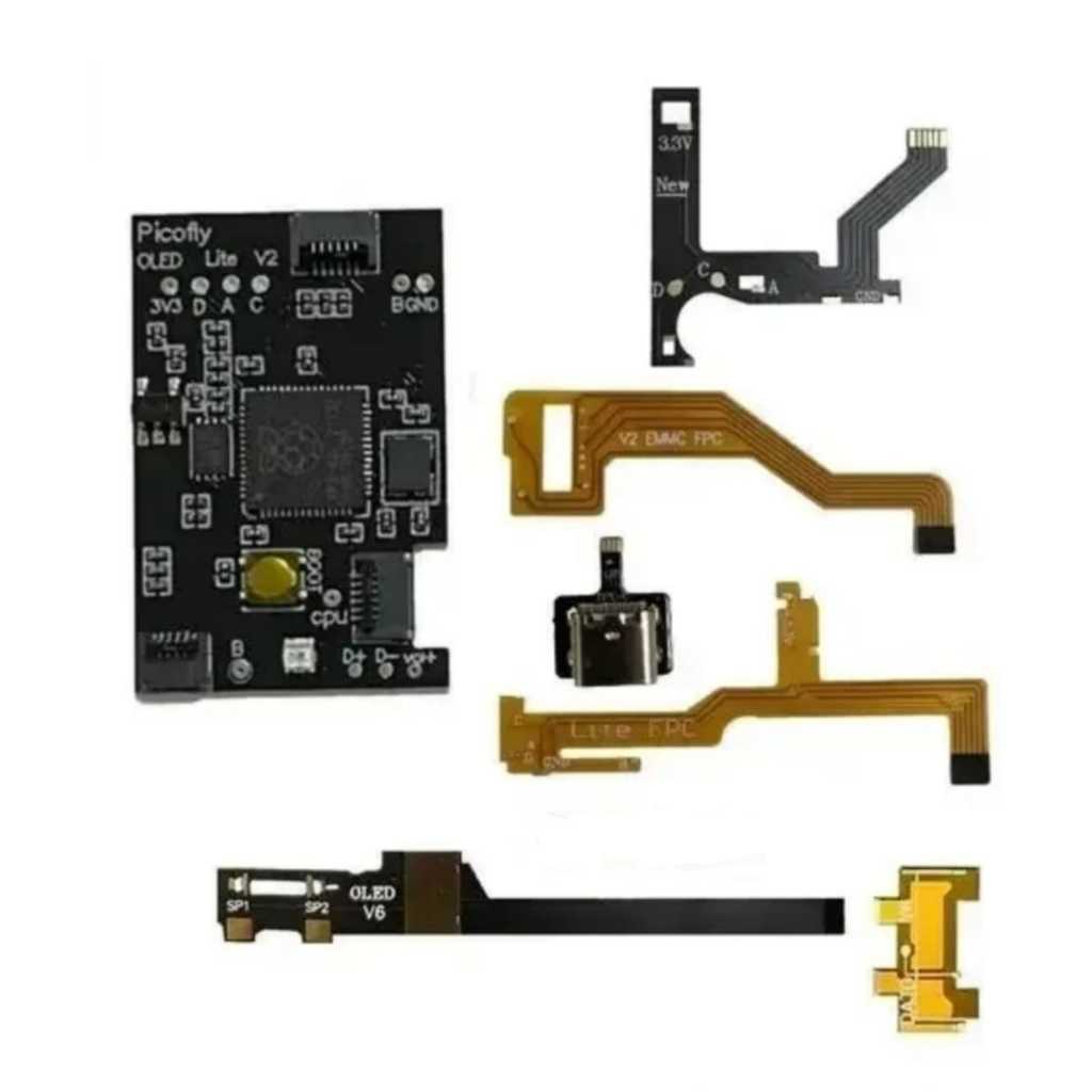 RP2040 core kit completo para V1 V2 LITE OLED Switch consoles | Shopee ...