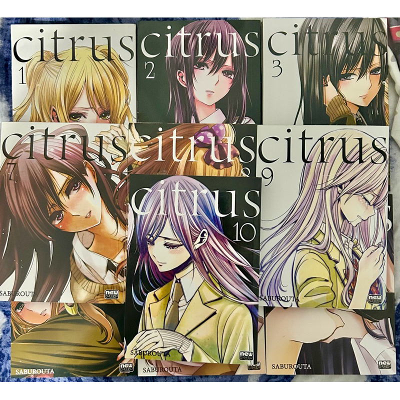 Mangá Citrus Coleção Completa volume 01 ao 10 - New Pop | Shopee Brasil