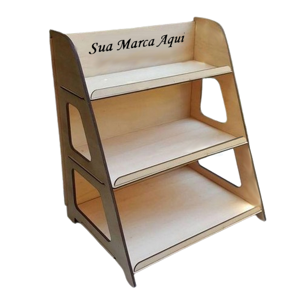 Display Expositor 50x35 cm de Brownie e doces personalizado em mdf ...