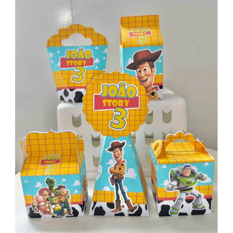 Personalizados toy story (PEGUE E MONTE) - kit festa - lembrancinha ...