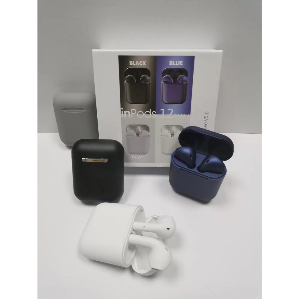 Fone de Ouvido Bluetooth True Wireless Stereo V5.3 InPods 12 simple ...