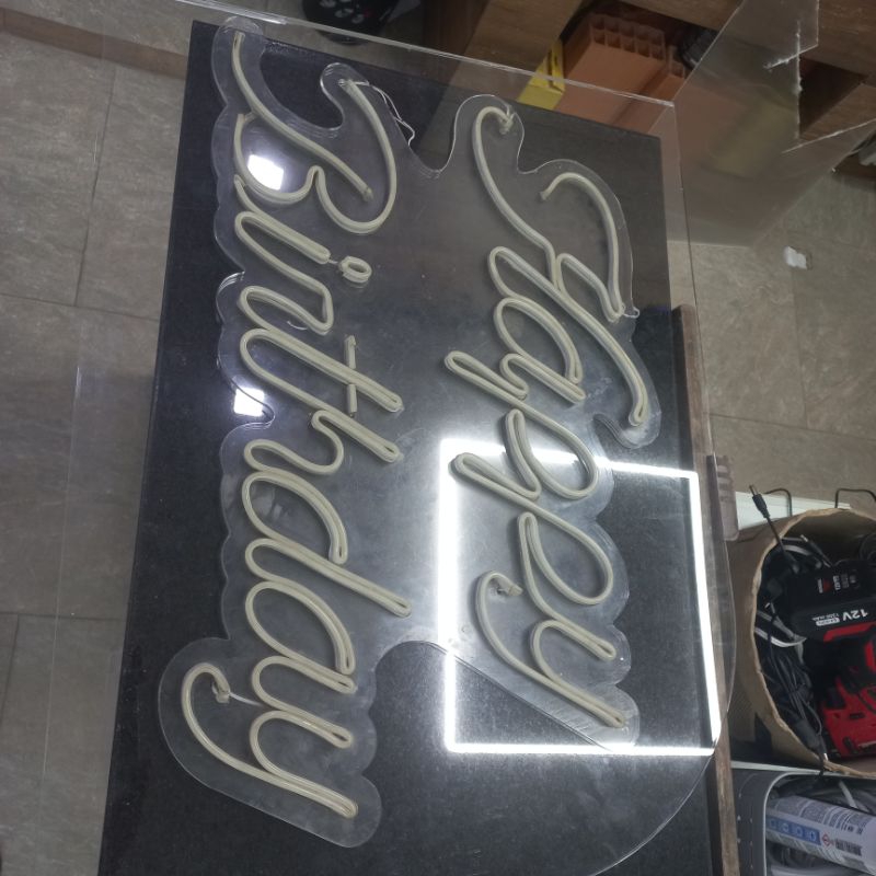 Happy birthday em led neon | Shopee Brasil