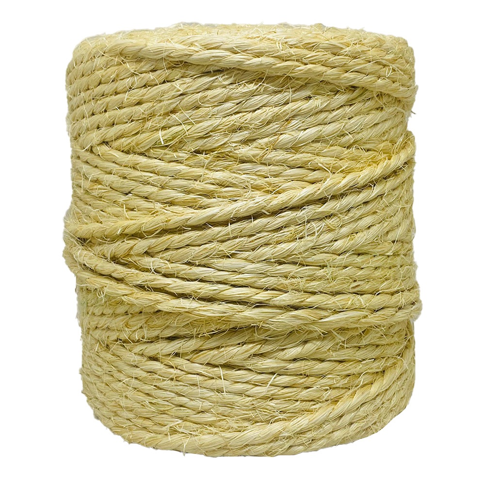 Fio De Sisal Natural 4mm x 100m x 1kg | Shopee Brasil