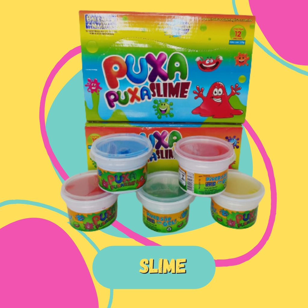 Slime kit com 5 cores | Shopee Brasil