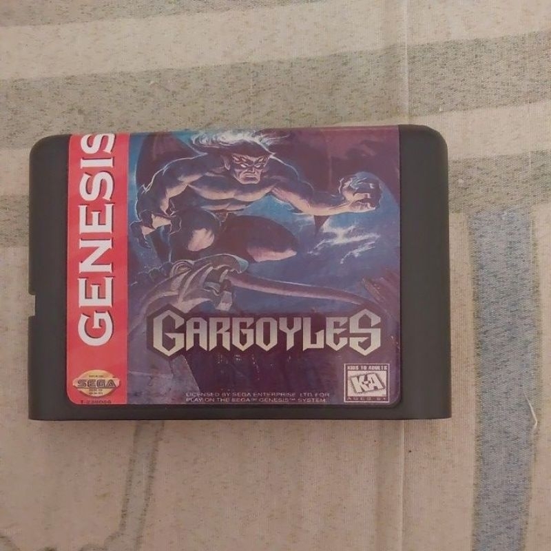 Cartucho Mega Drive Gargulas | Shopee Brasil