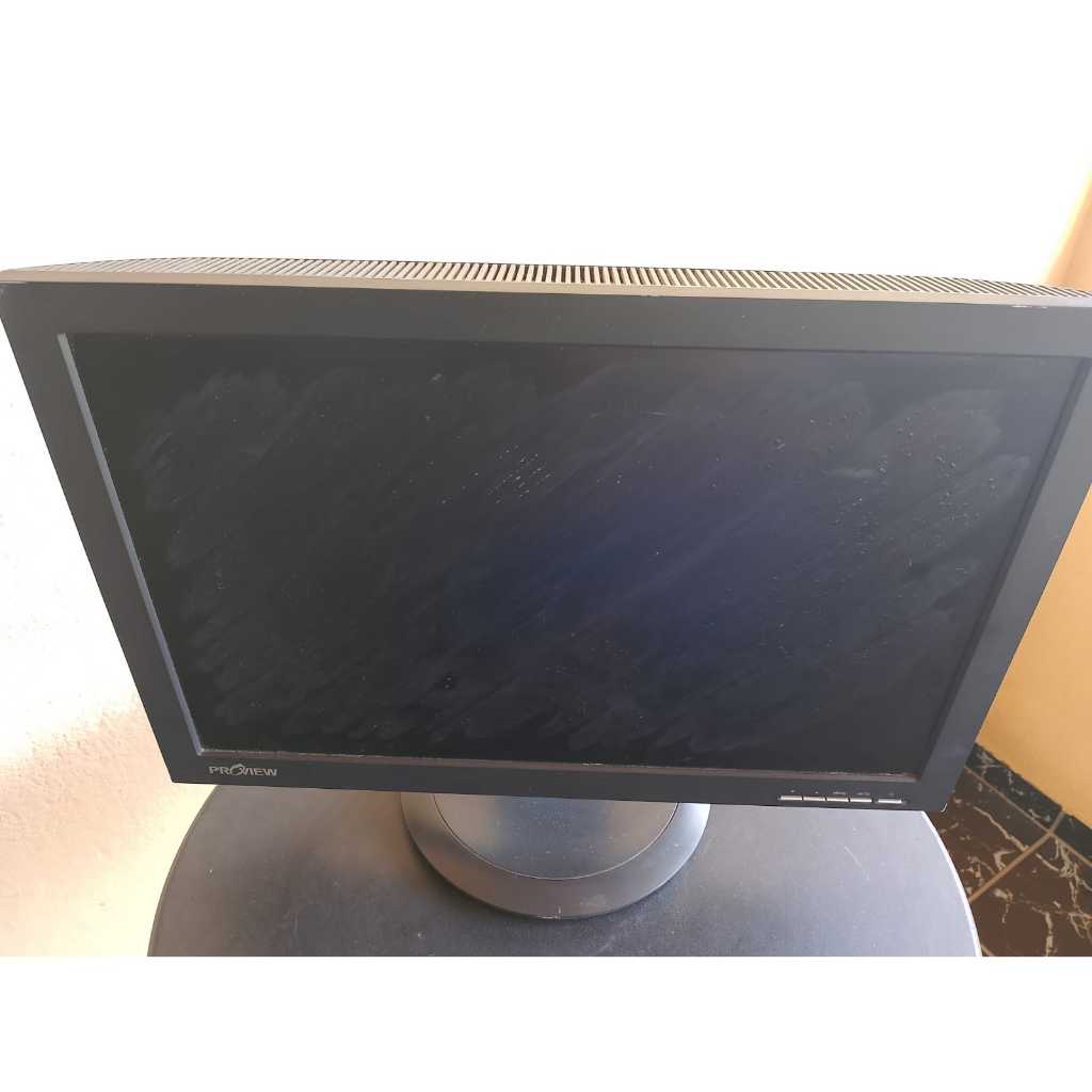Monitor Proview XP 911AW 19P - Defeito | Shopee Brasil