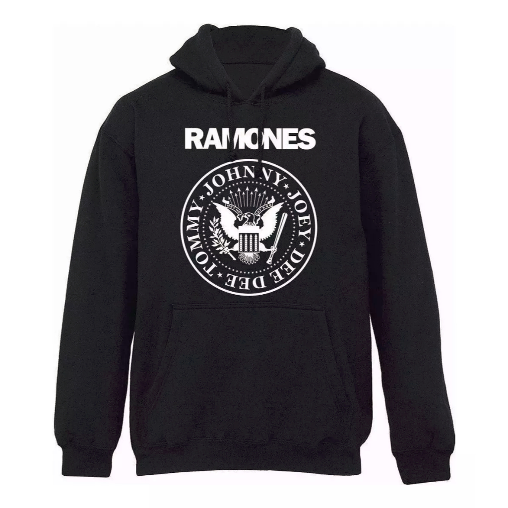 Moletom Ramones Banda Rock | Shopee Brasil