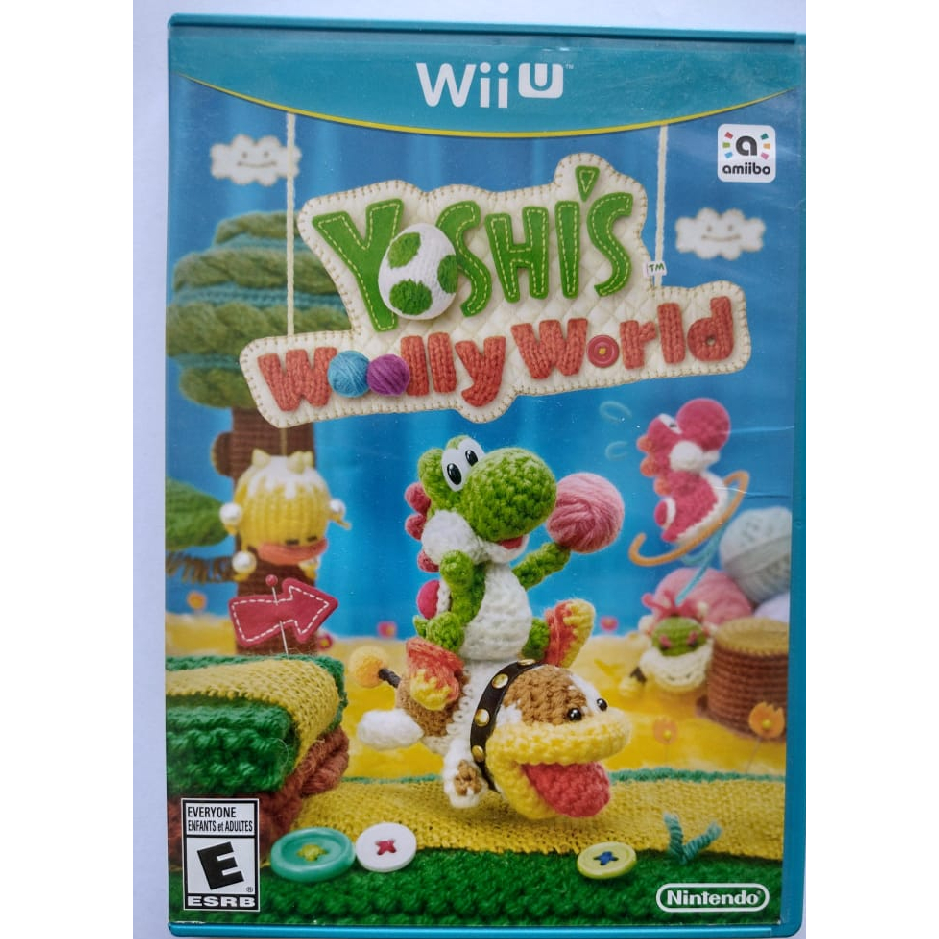 Jogo Yoshi`s Woolly World - Usado - Nitendo Wii U - Midia Fisica ...