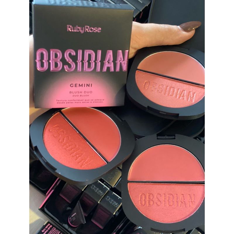 Blush Duo Obsidian Gemini da Ruby Rose | Shopee Brasil