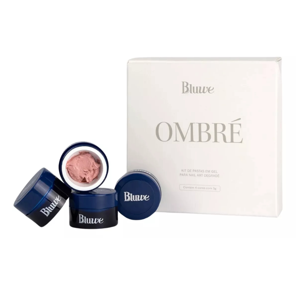 Kit Ombré Pasta Em Gel 4 Cores - Bluwe | Shopee Brasil