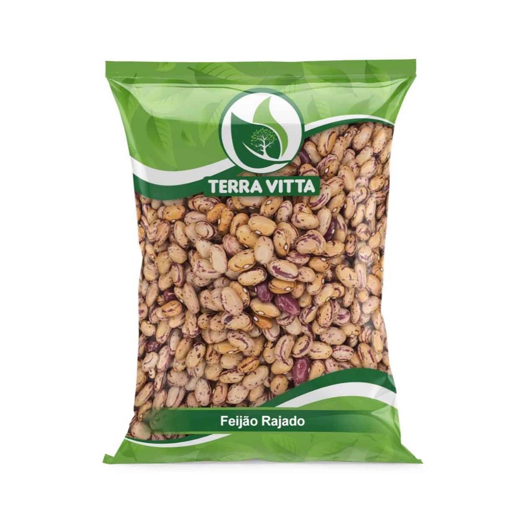 Feijão Rajado 1Kg | Shopee Brasil