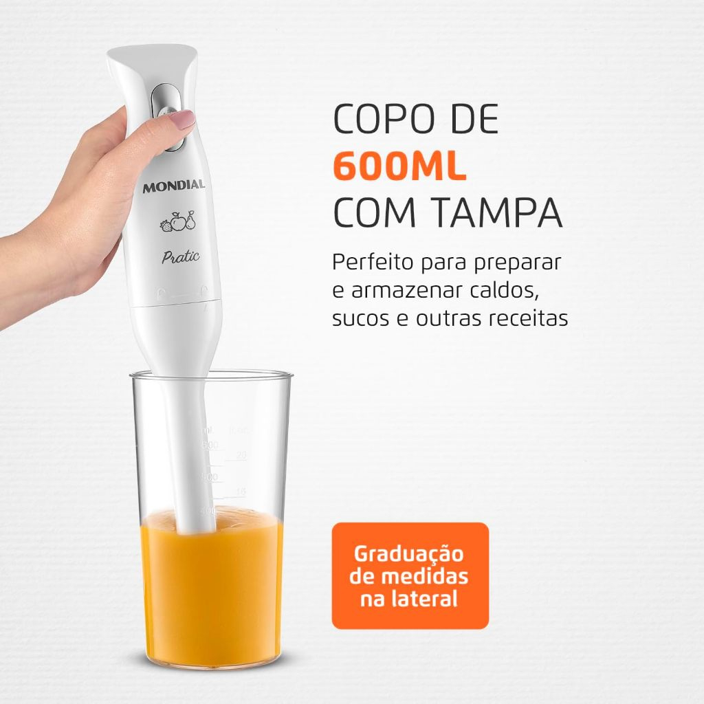 Mixer versalite, Mondial, Branco, 200W 220v | Shopee Brasil