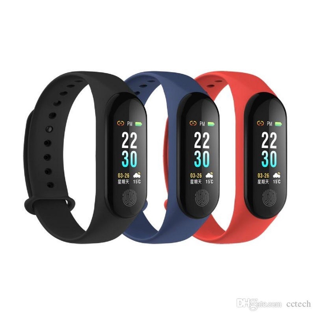 10 Smartband Pulseira Inteligente M3 Smartwatch Touch | Shopee Brasil