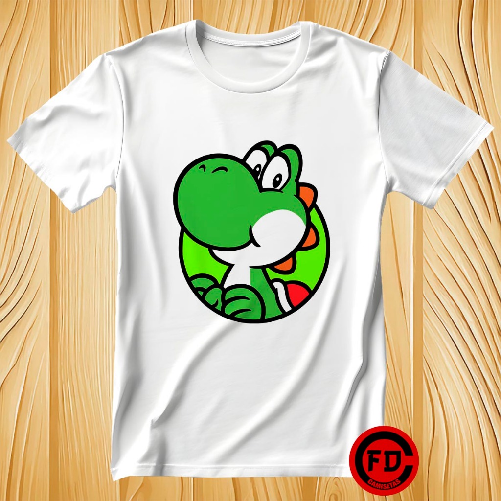 Camiseta Super Mario Bros Yoshi Unissex | Shopee Brasil