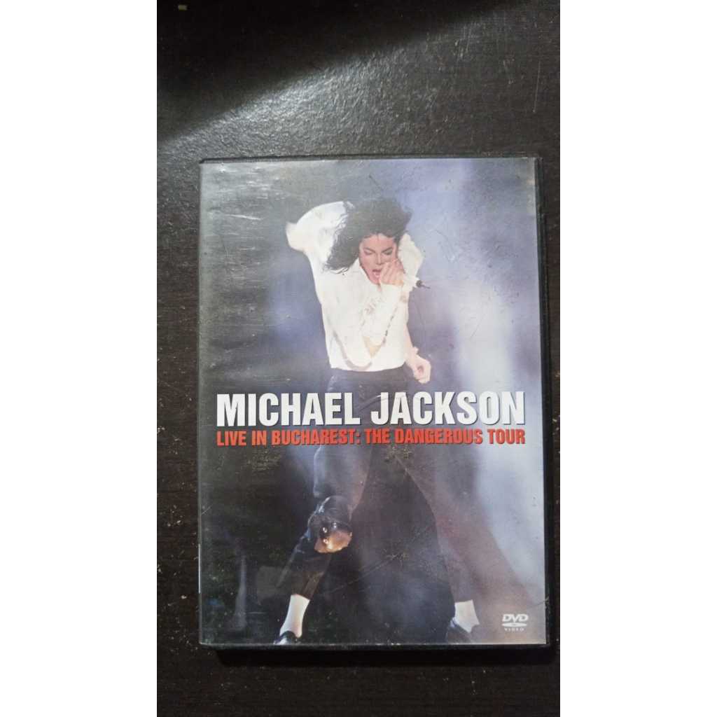 DVD MICHAEL JACKSON LIVE IN BUCHAREST THE DANGEROUS TOUR | Shopee Brasil
