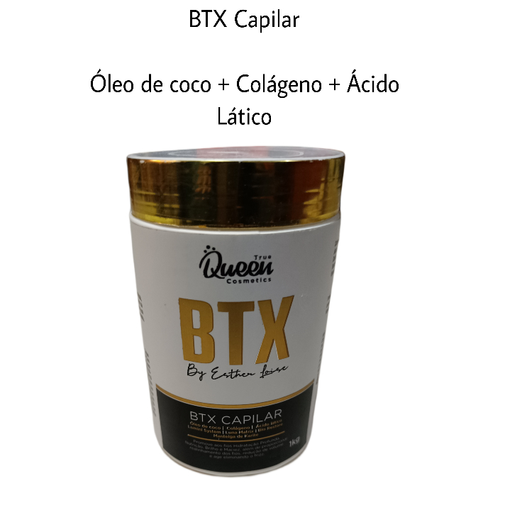 Botox capilar Óleo de coco + colágeno + ácido lático. | Shopee Brasil