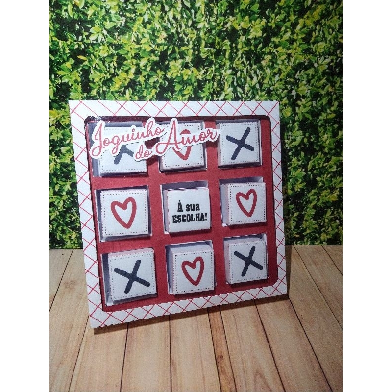 CAIXA JOGO DO AMOR - DIA DOS NAMORADOS | Shopee Brasil
