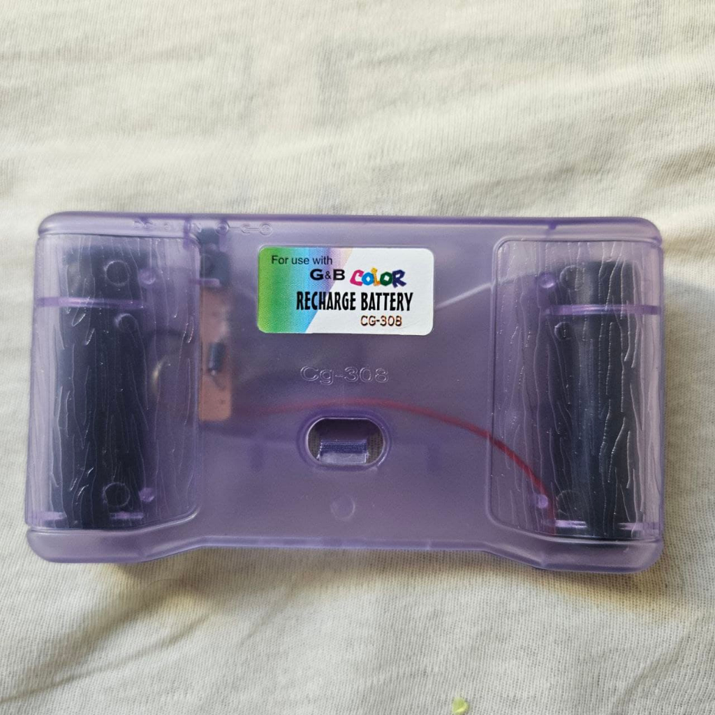 Bateria recarregável Game Boy Color Gbc | Shopee Brasil