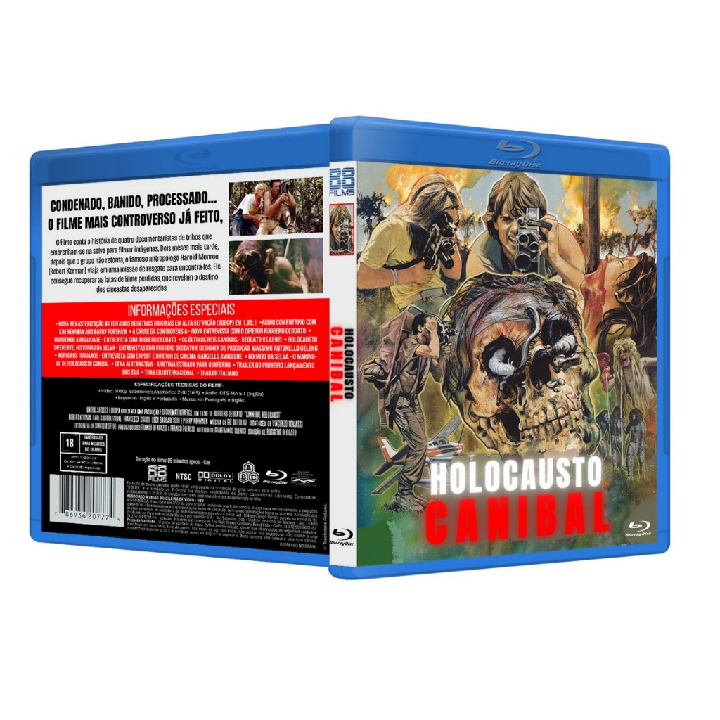 Blu-ray: Holocausto Canibal - APENAS LEGENDADO [PERSONALIZADO] | Shopee ...