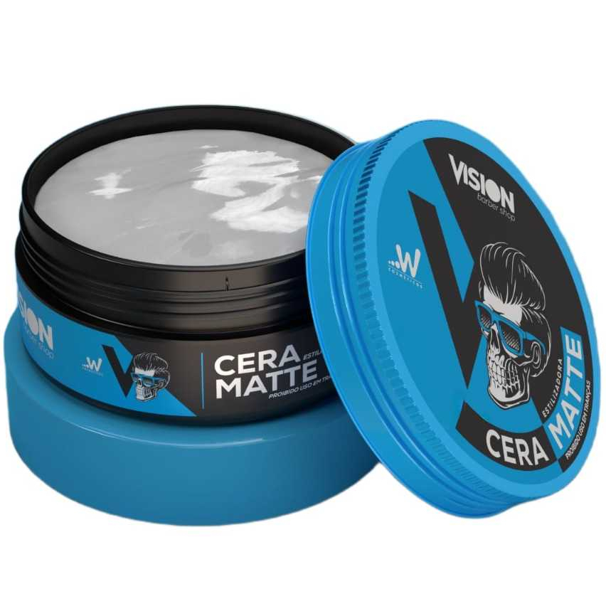 Cera Modeladora Vision Barber Shop 70g matte | Shopee Brasil