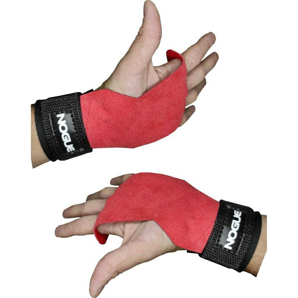 Luva Hand Grip NOG Xperienc 100% Couro sem furo com Neoprene pulso 6mm ...