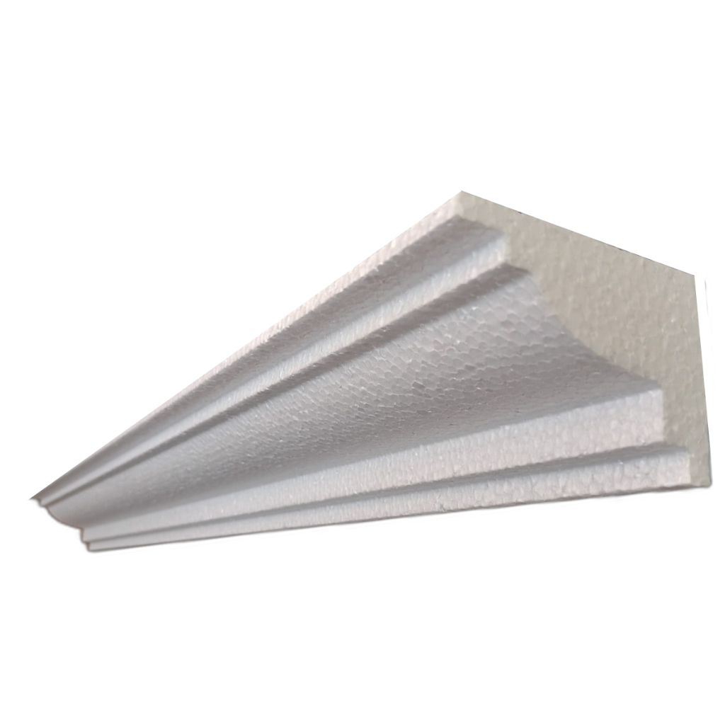 Moldura Externa MD W272 7X10 cm Isopor EPS Faixada Kit 6 Metros ...