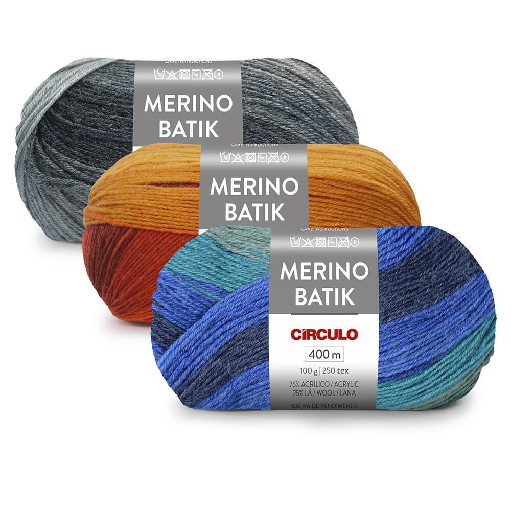 Lã Merino Batik Circulo 100g | Shopee Brasil