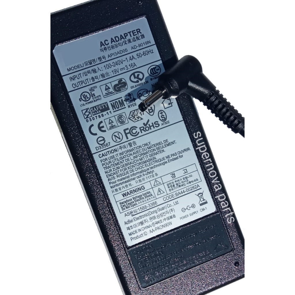 Fonte Carregador Notebook Expert +gfx X40 19v 3,16a 60w | Shopee Brasil