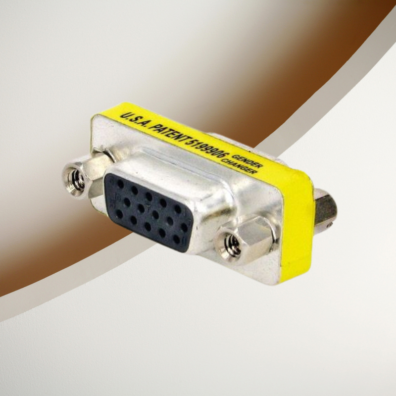 Adaptador Emenda Vga Femea X Femea Para Cabos Vga E Rgb | Shopee Brasil