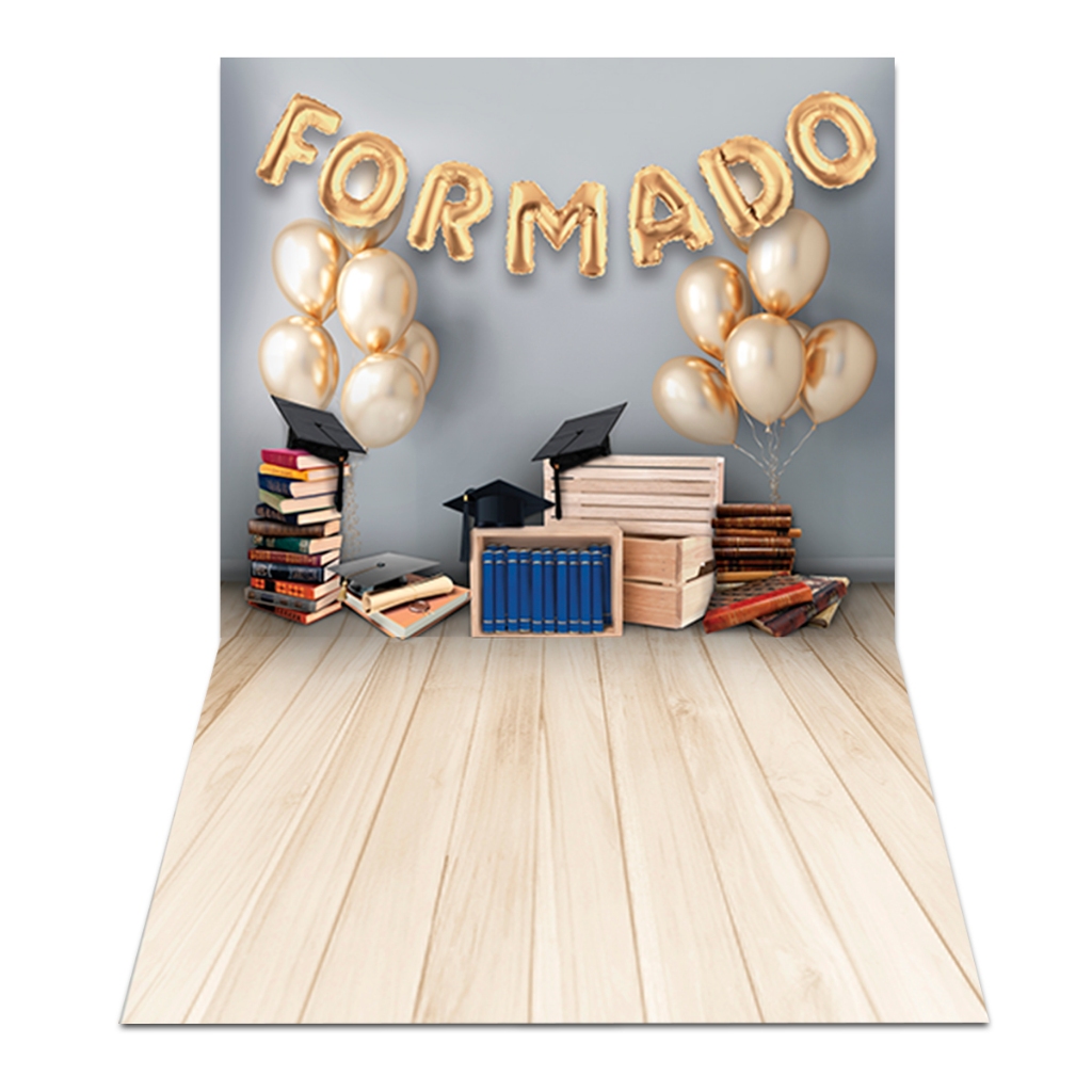 Fundo Fotográfico Cenário Formatura PN-01027 | Shopee Brasil