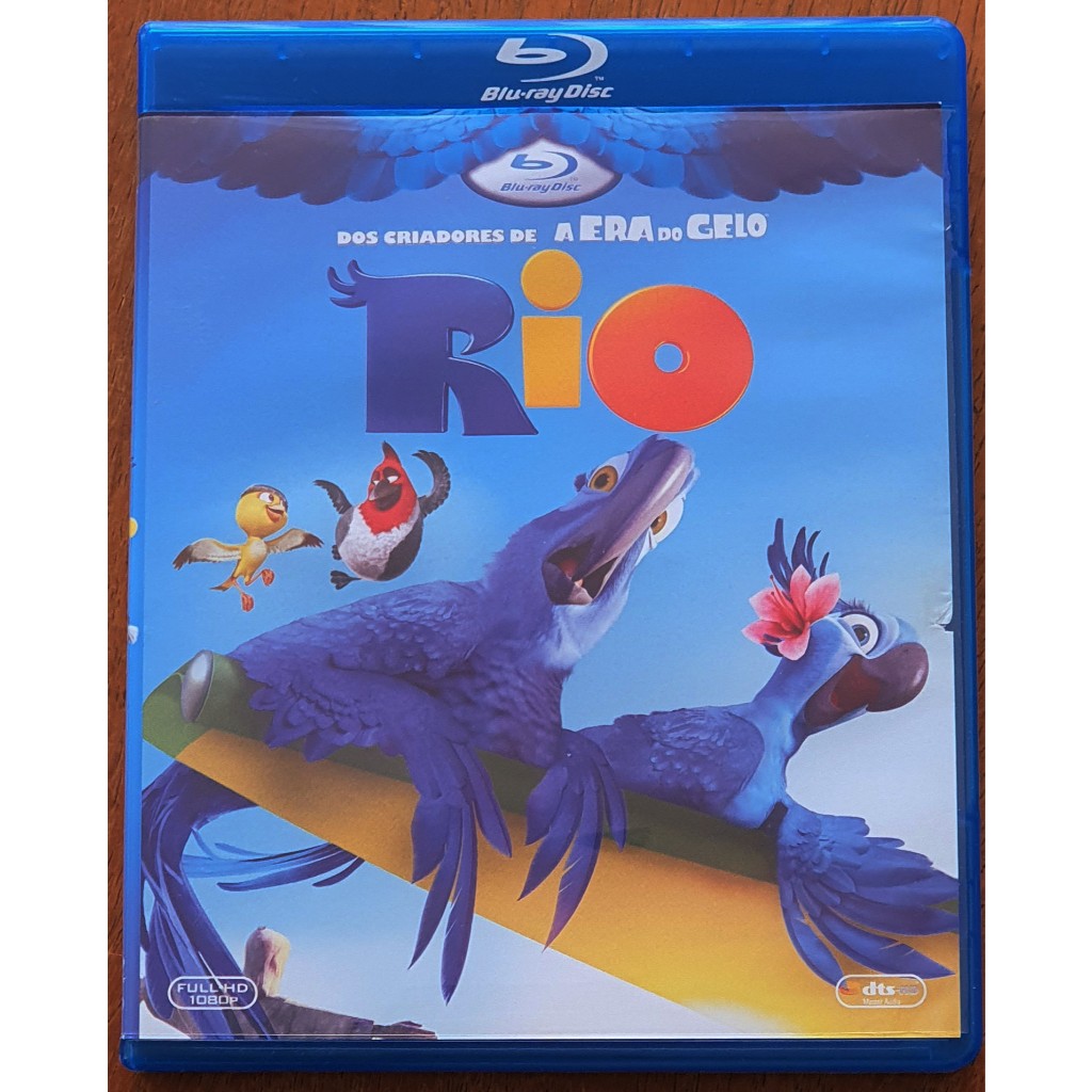 Blu-ray Rio Blue Sky Studios Animação | Shopee Brasil