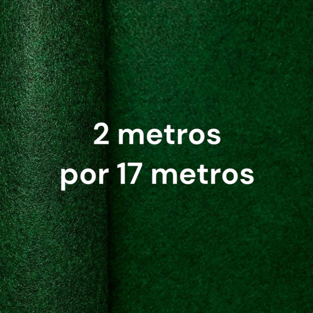 Carpete Verde Musgo 2 Metros por 17 Metros Passadeira Tapete Festa ...