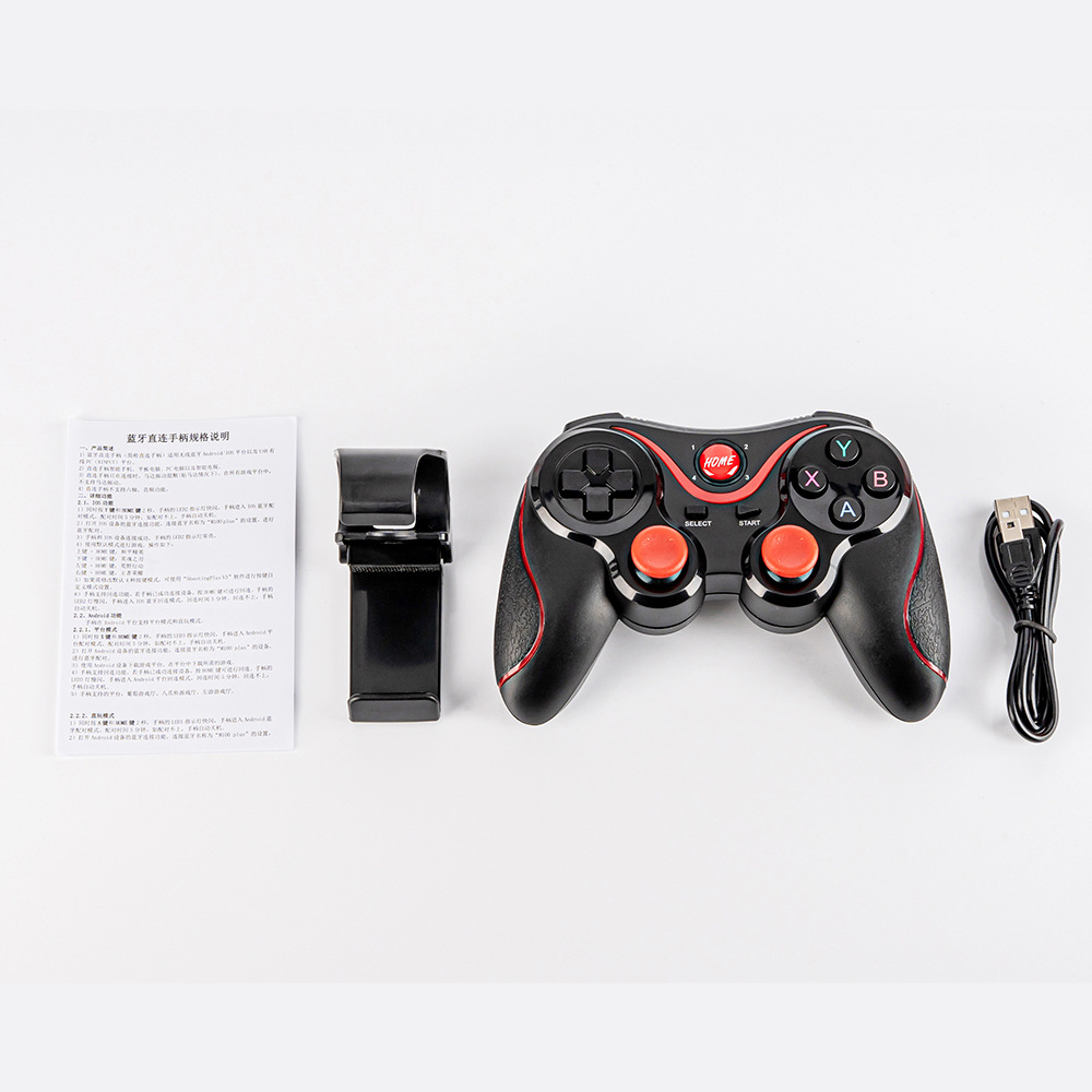 Controle de Jogo Gamepad V8 Celular Joystick Wireless Android PC ...