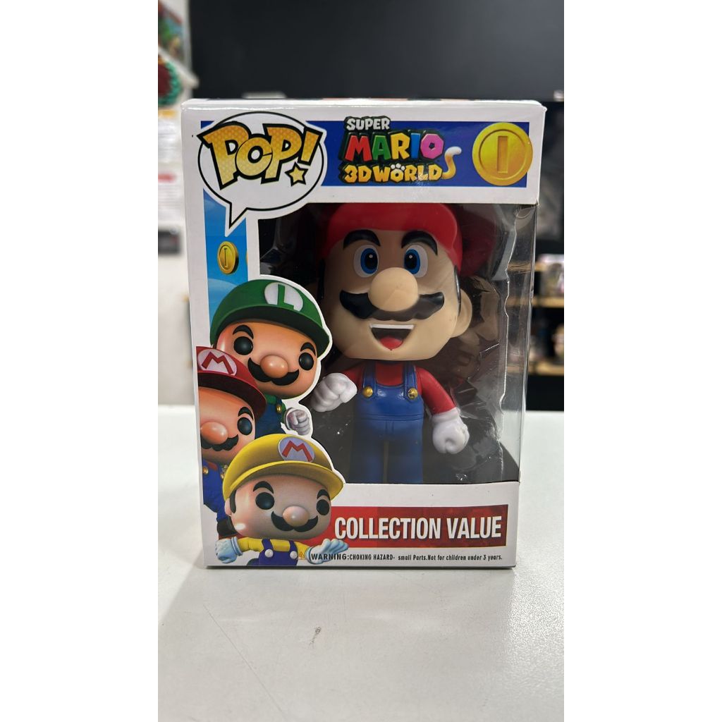 Funko Pop - Super Mario 3D World - Mario | Shopee Brasil