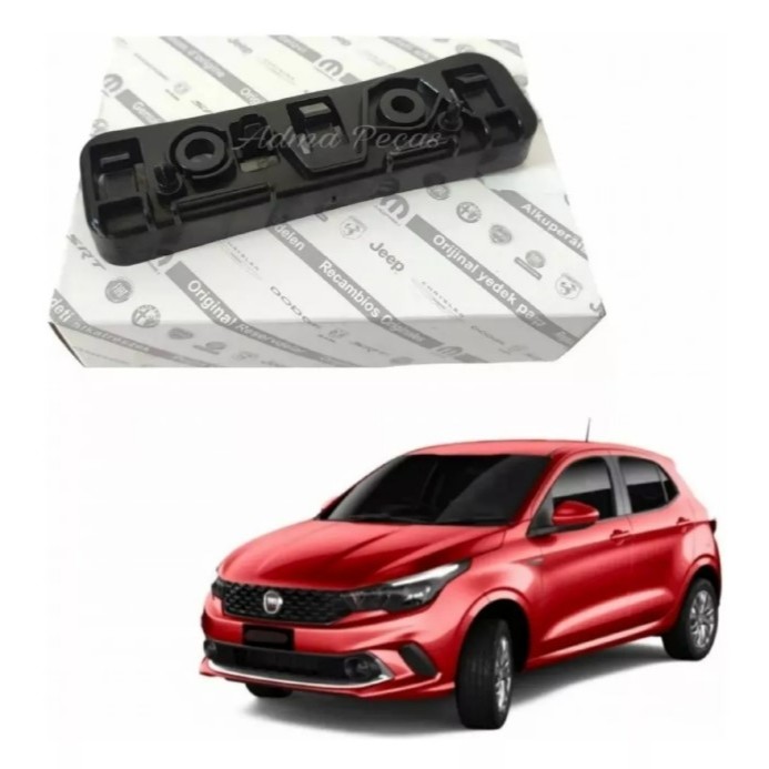 Guia Suporte Parachoque Dianteiro Fiat Argo 2018 2019 2020 2021 2022 Lado Esquerdo Original ...