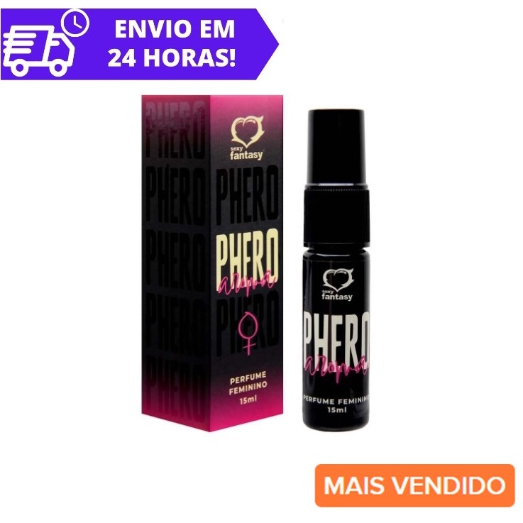 Perfume Feromônio Phero Aroma Feminino 15ml | Shopee Brasil