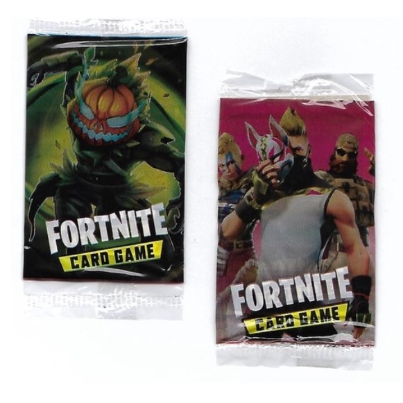 KIT 40 CARD GAME FORTNITE - 10 PACOTINHOS COM 4 CARTINHAS EM CADA ...
