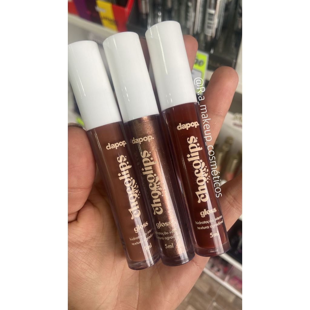 Gloss Chocolips Dapop | Shopee Brasil