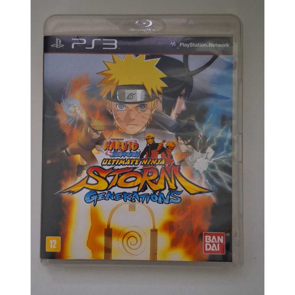 Naruto Shippuden: Ultimate Ninja Storm Generations Ps3 Mídia Física ...