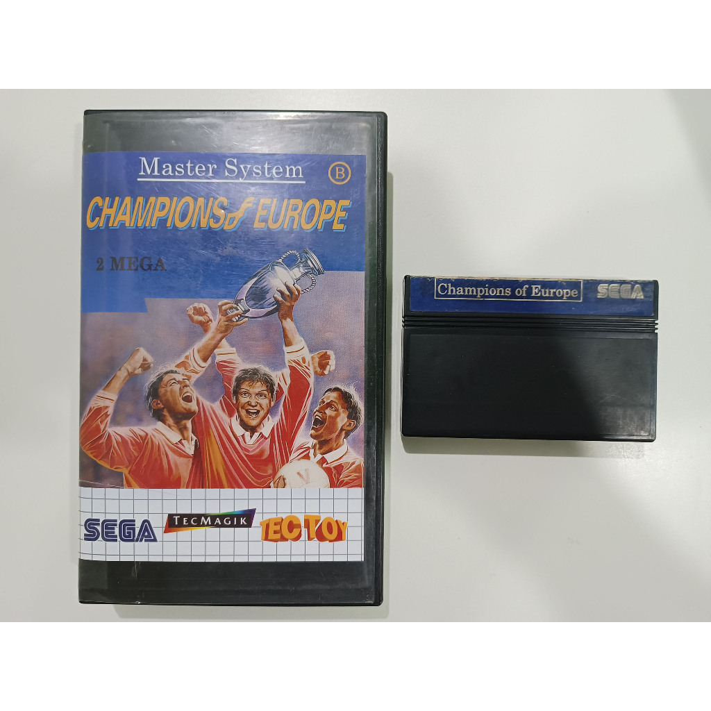 Champions Of Europe - Master System | Shopee Brasil