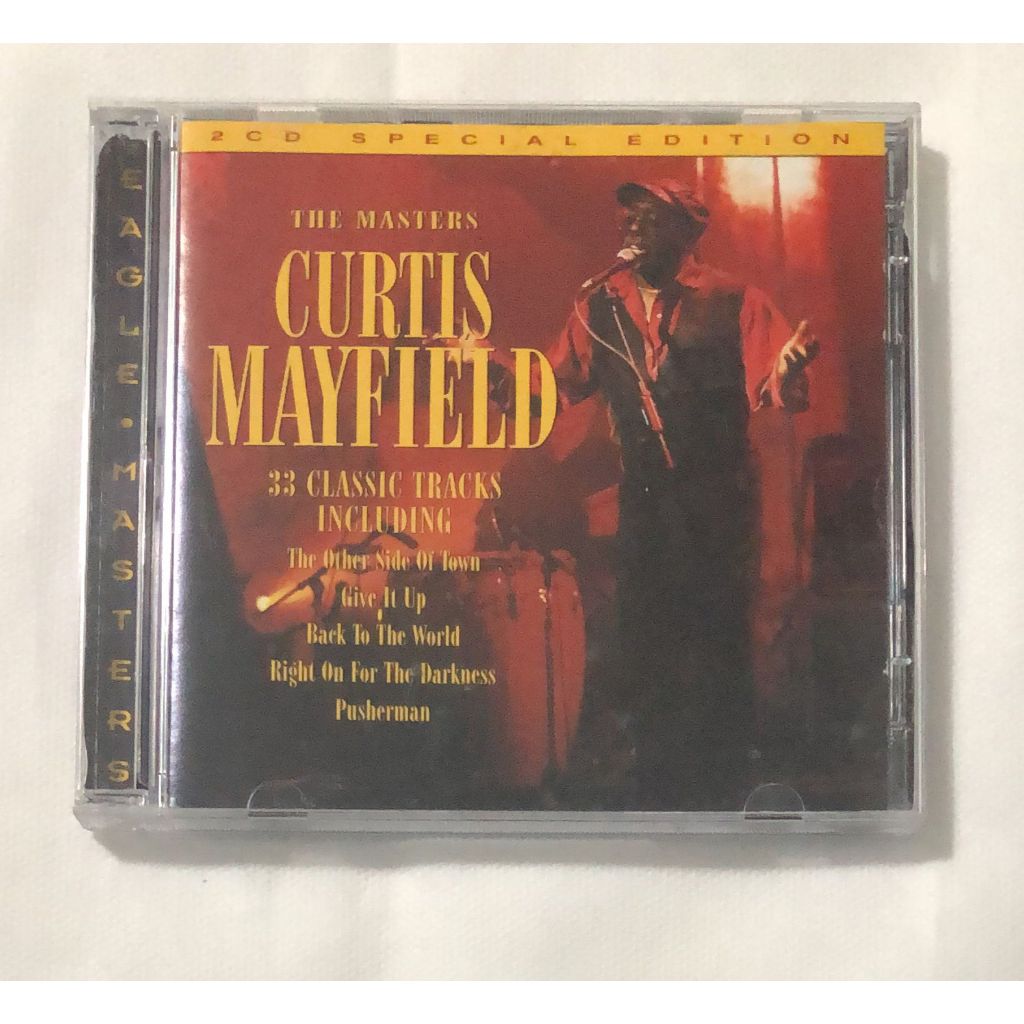Cd Curtis Mayfield - The Masters (importado - Duplo) | Shopee Brasil