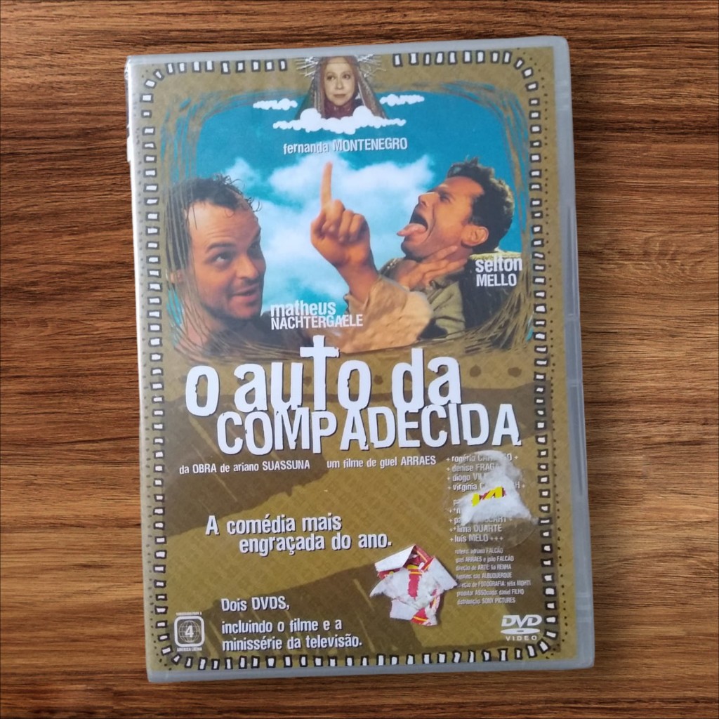 DVD Original O Auto Da Compadecida | Shopee Brasil