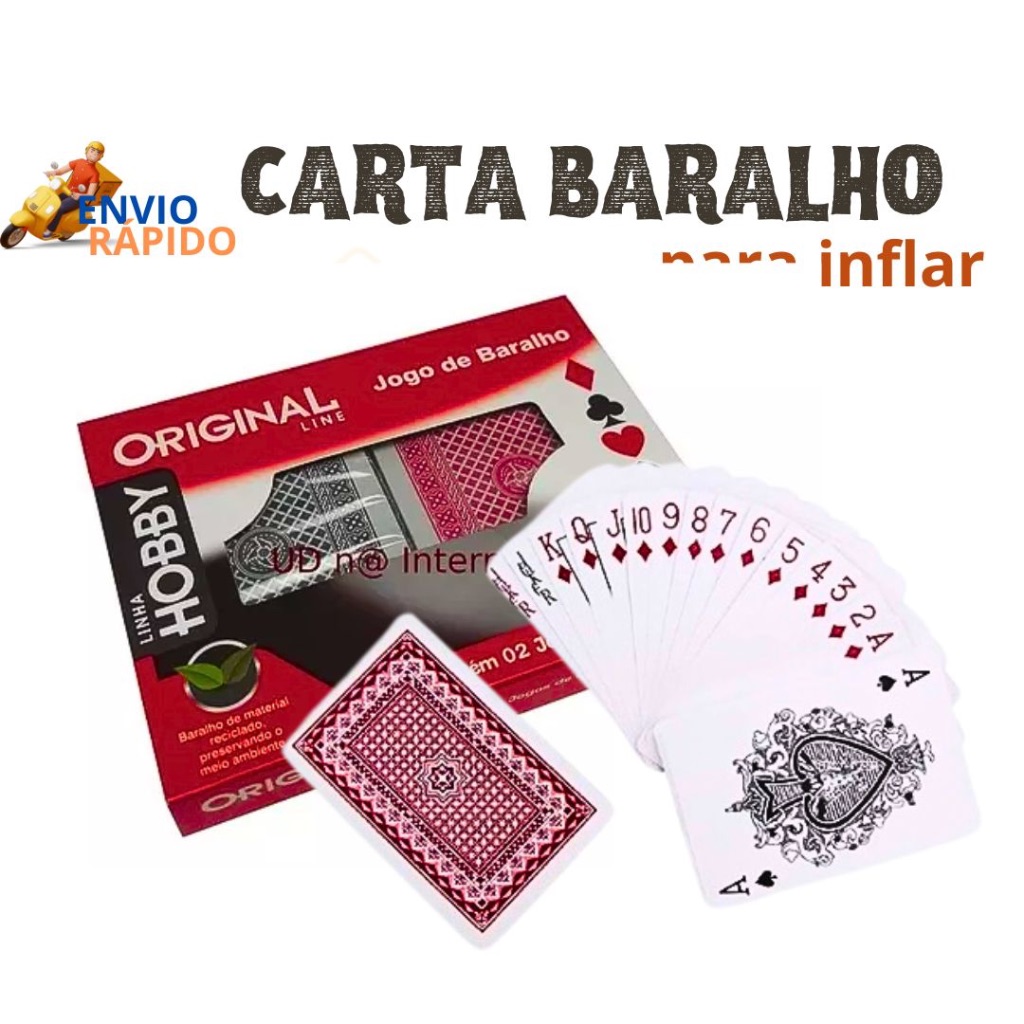 Baralho jogo de baralho cartas de baralho- | Shopee Brasil