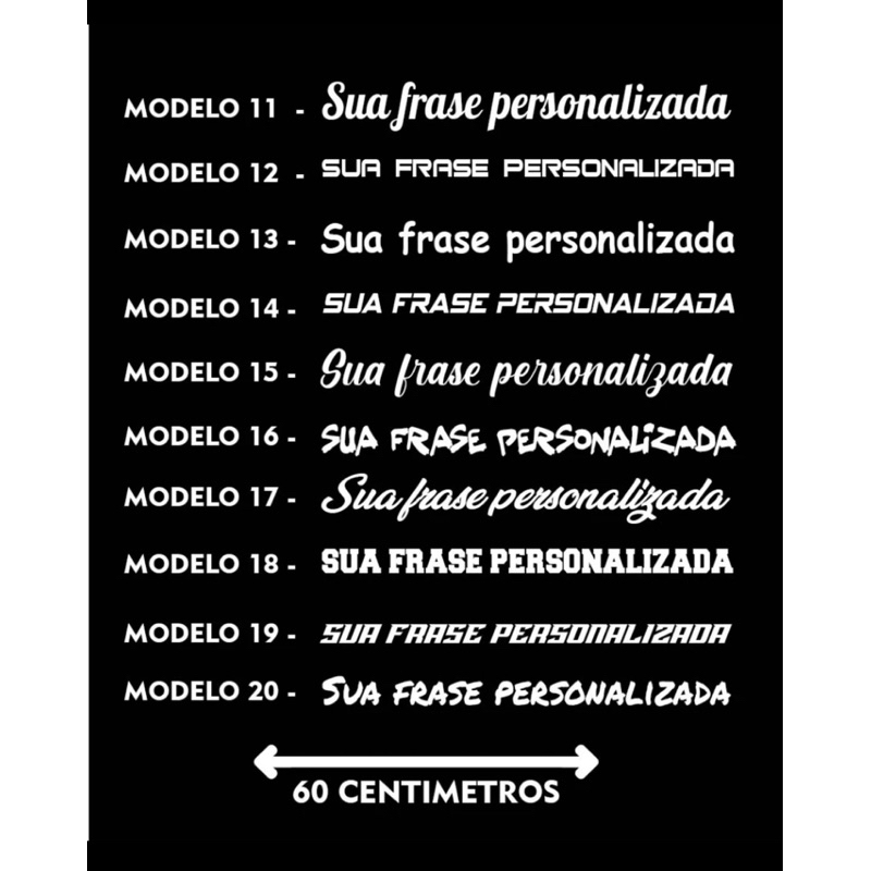 Adesivos Frases Personalizadas | Shopee Brasil