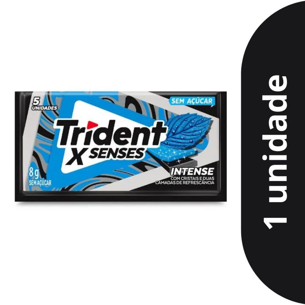 Trident X Senses 8g (5 tablets) | Shopee Brasil