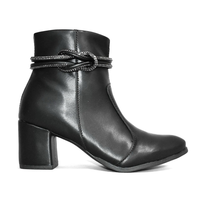 Bota Marina Carvalho Cano Baixo Feminino Salto 858 | Shopee Brasil