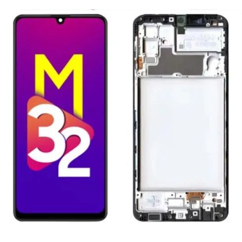FRONTAL TELA DISPLAY M32 4G (M325) COM ARO OLED | Shopee Brasil