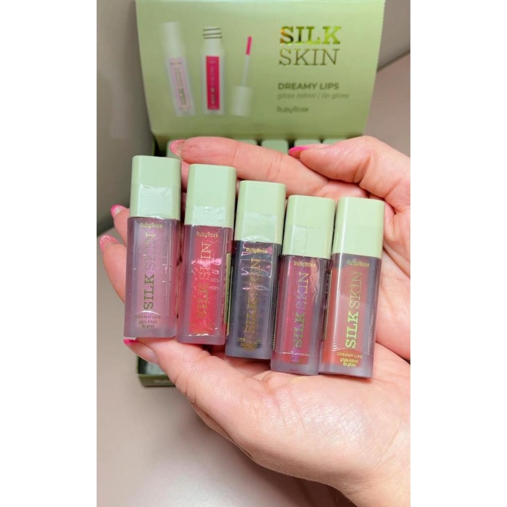 Gloss Labial Dreamy Lips Silk Skin - Ruby Rose | Shopee Brasil