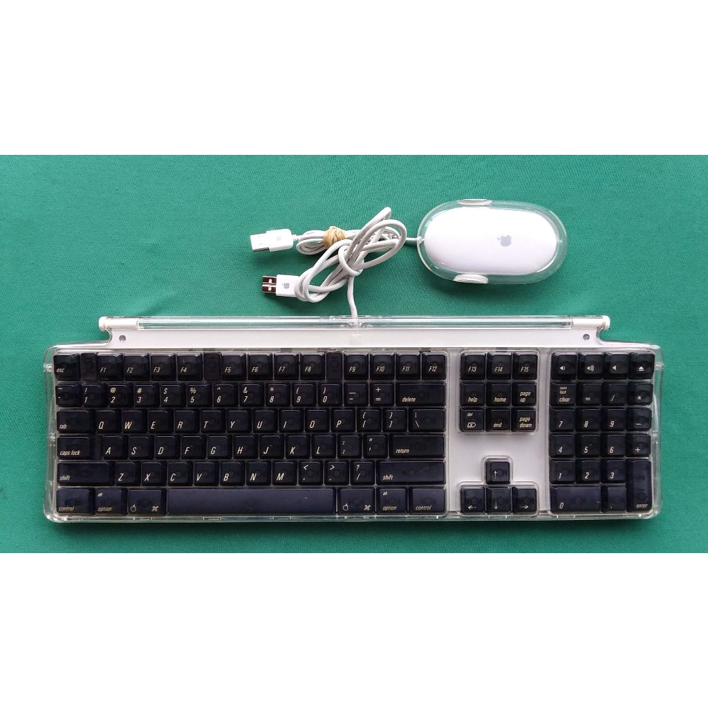 Kit Teclado e Mouse Apple Power Mac G3 G4 (Keyboard M7803 - Mouse M5769 ...