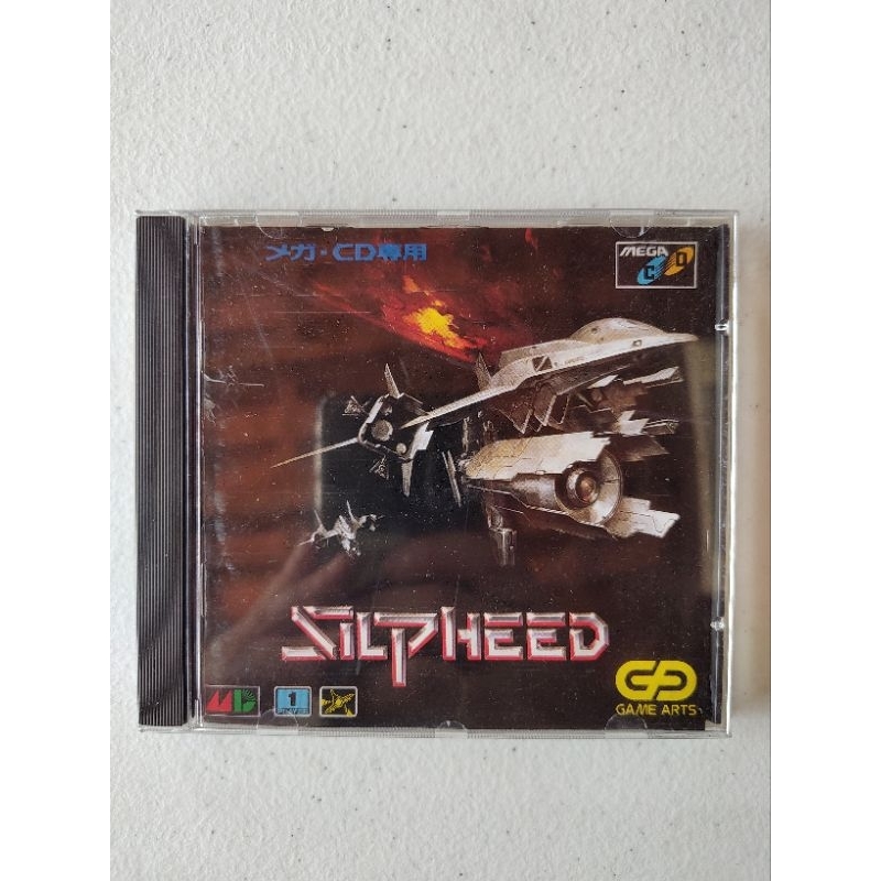 Silpheed Mega CD - Game Mídia Física - Jogo Original Sega CD Japonês ...